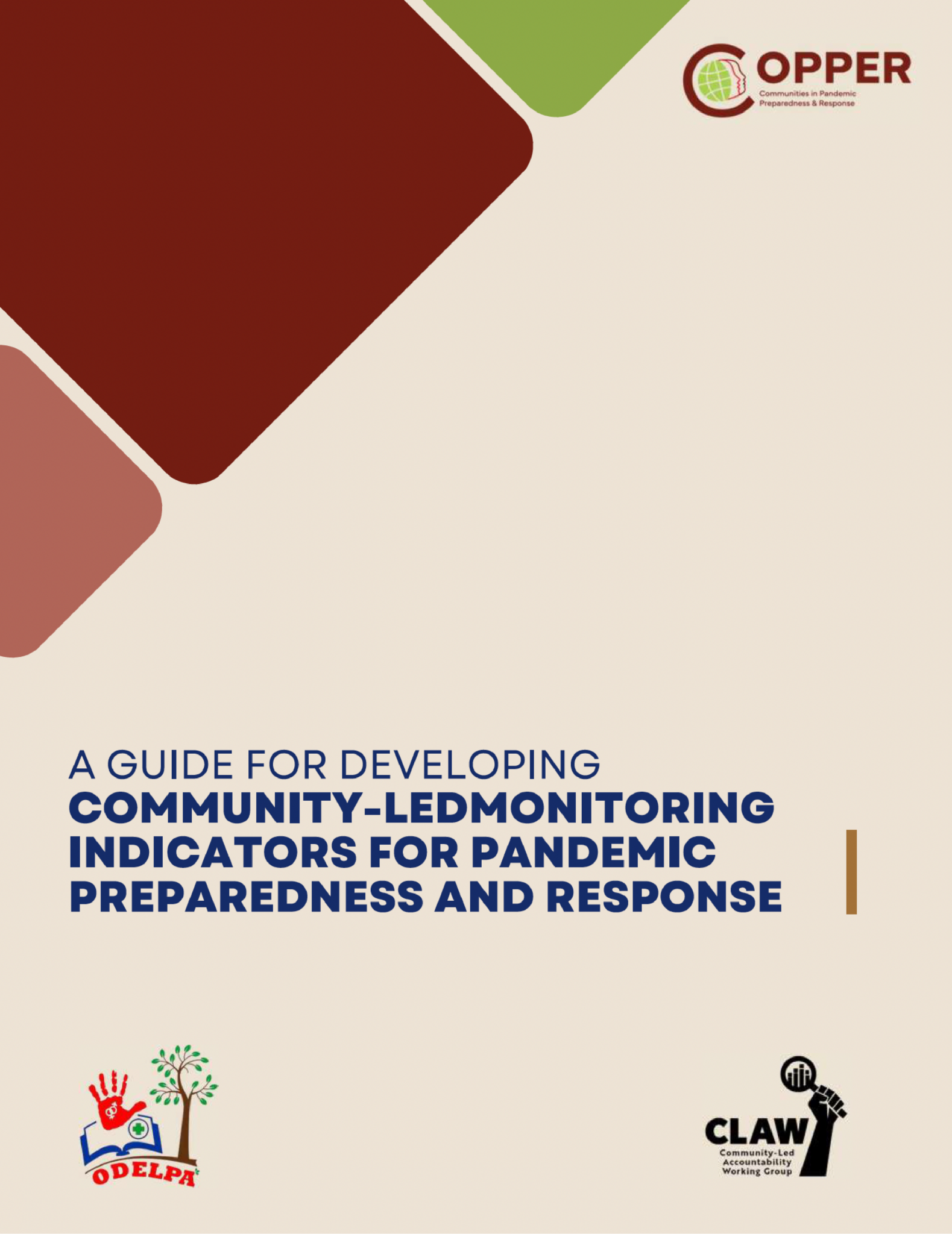 A GUIDE FOR DEVELOPING COMMUNITY-LED MONITORING INDICATORS FOR PANDEMIC ...